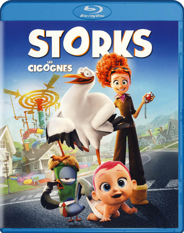 Storks (Blu-ray + Digital Copy) (Blu-ray) (Bilingual) on Blu-Ray Movie