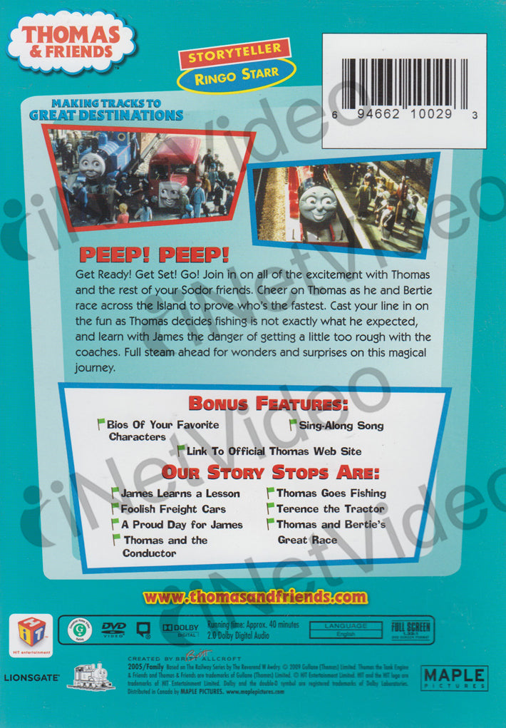 Thomas & Friends - James Learns A Lesson & Other Thomas Adventures ...