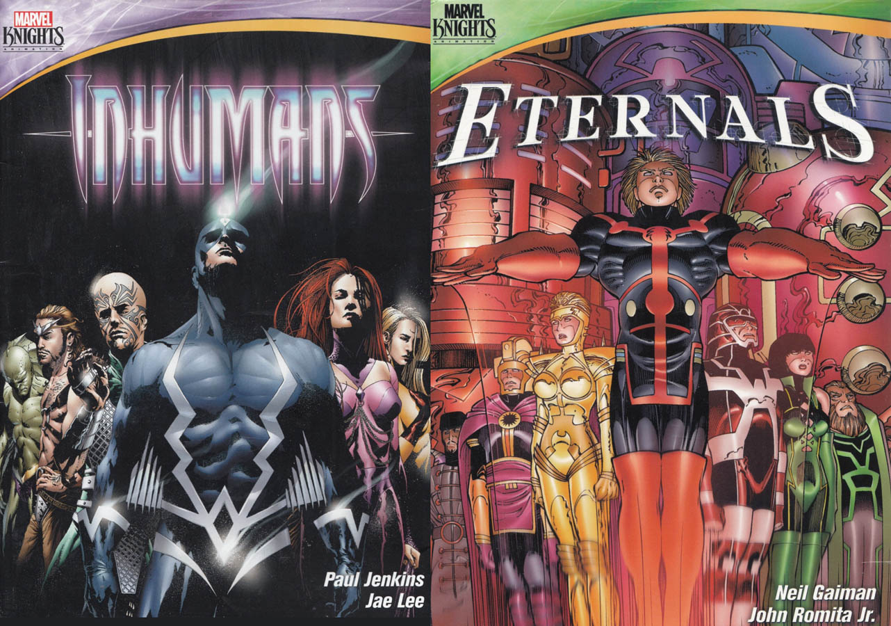 Inhumans / Eternals (Marvel Knights) (2-Pack) on DVD Movie