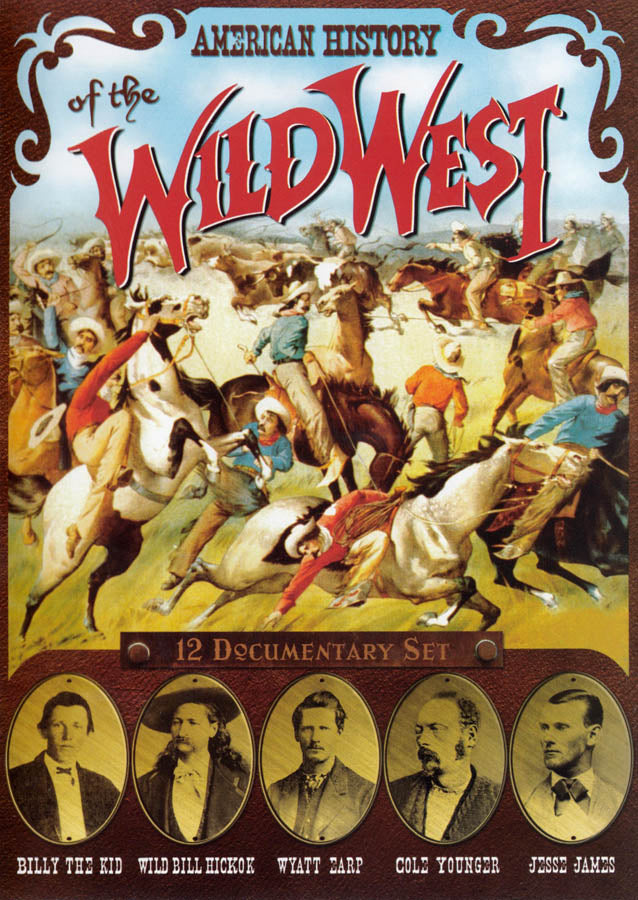 American History Of The Wild West on DVD Movie