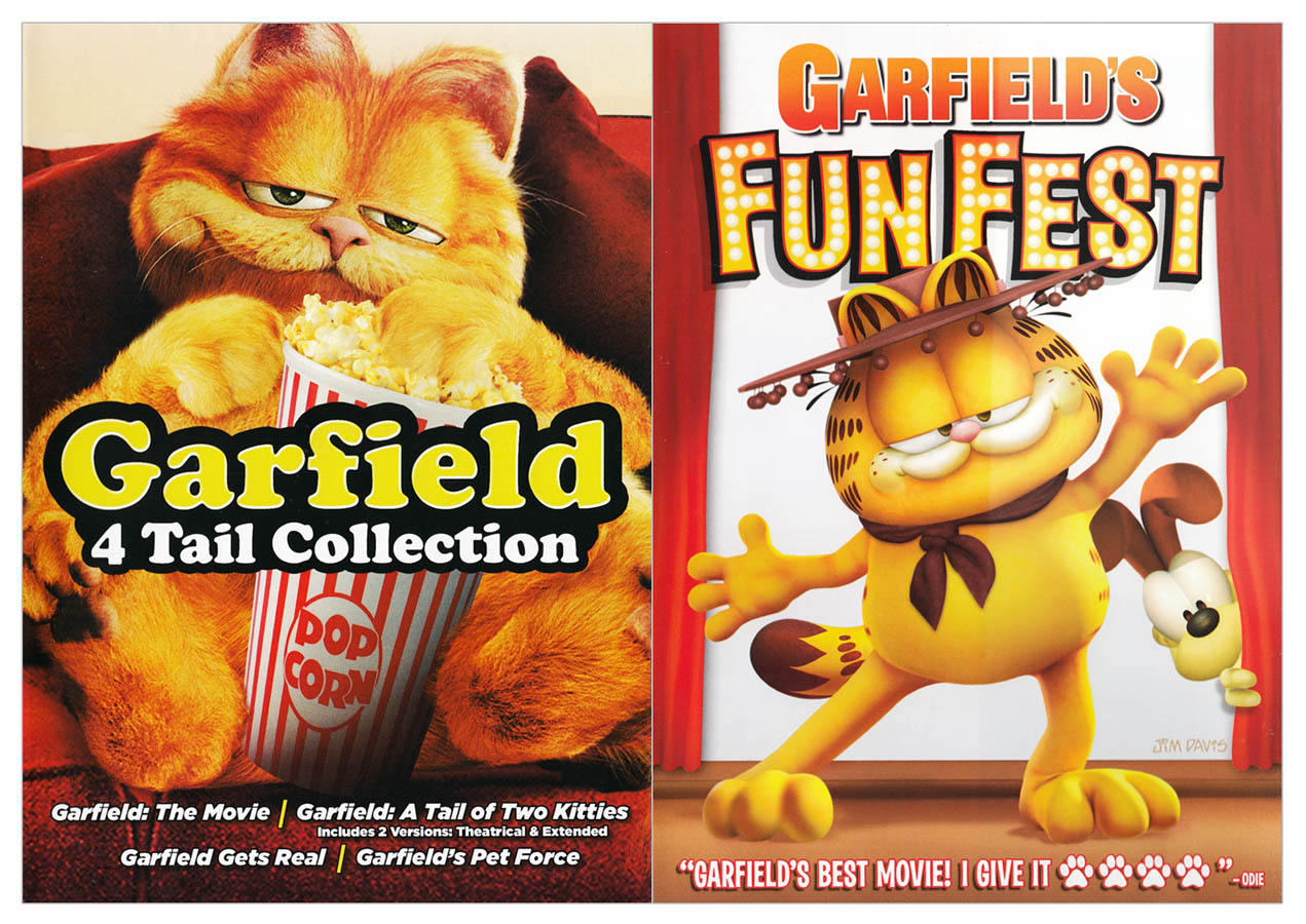 Garfield 4-Tail Collection & Garfield Fun Fest (2-Pack) on DVD Movie