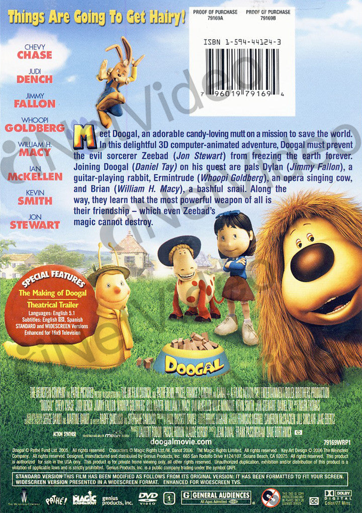 Doogal on DVD Movie