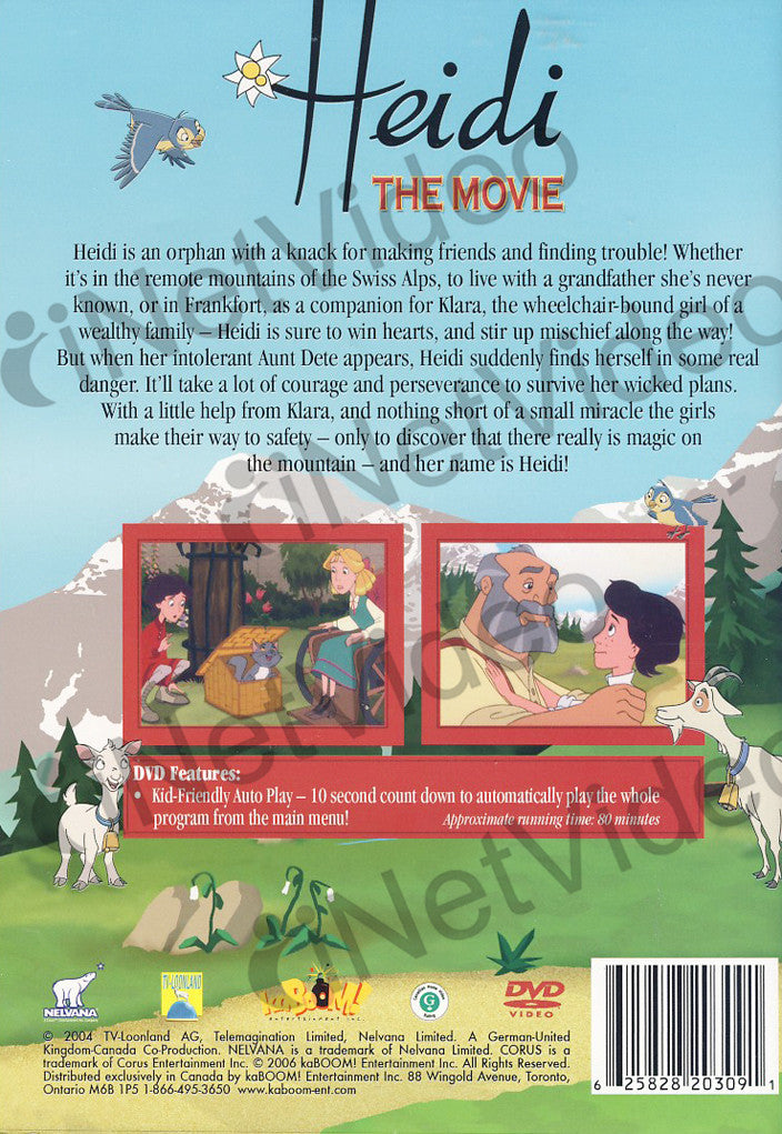 Heidi Animated Movie