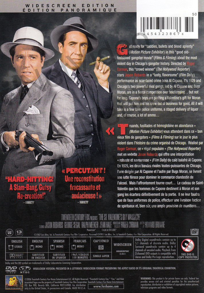 The St. Valentine s Day Massacre (LAffaire Al Capone) (Bilingual) on ...