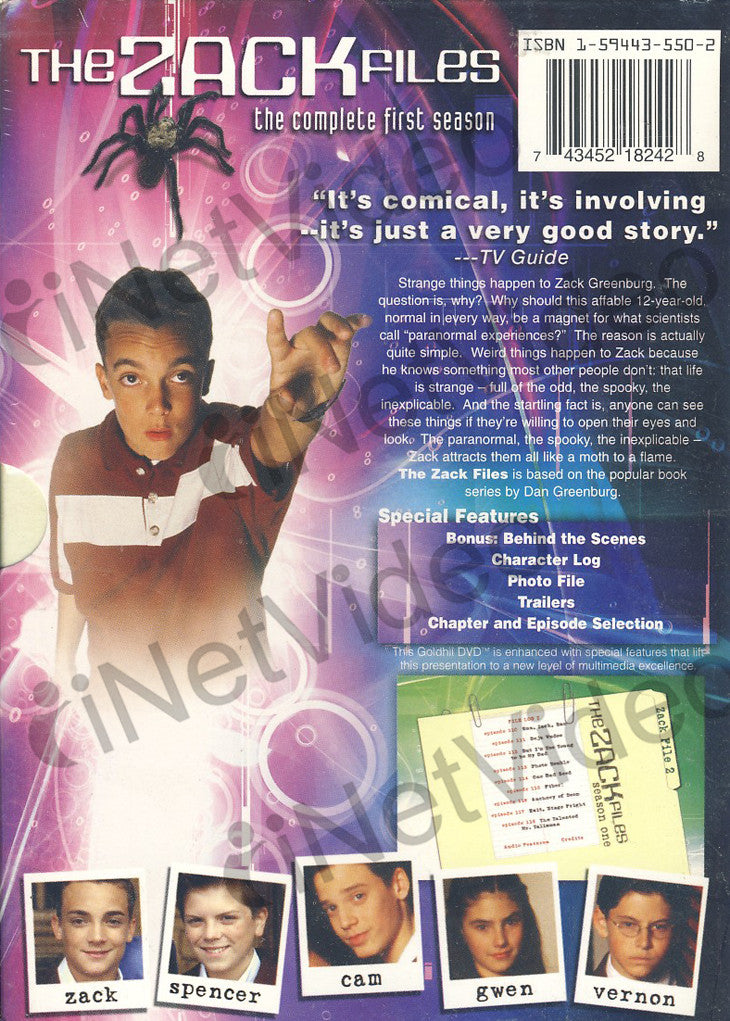 The Zack Files - Season 1 (Boxset) on DVD Movie