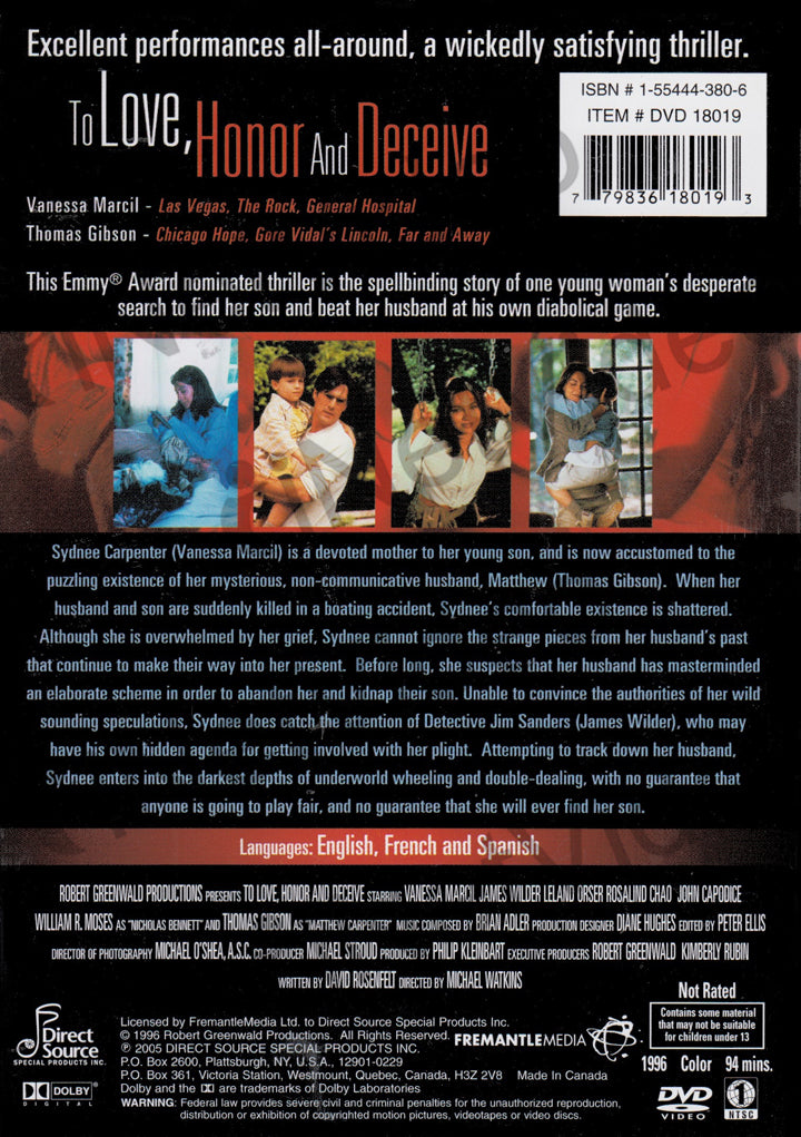 Love And Honor Dvd Cover