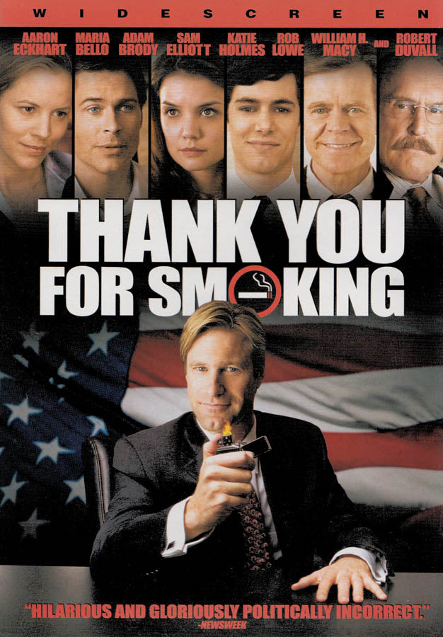 Thank You for Smoking (Widescreen) on DVD Movie