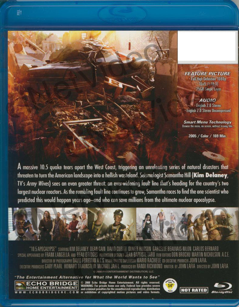 10.5 Apocalypse (Blu-ray) on BLU-RAY Movie