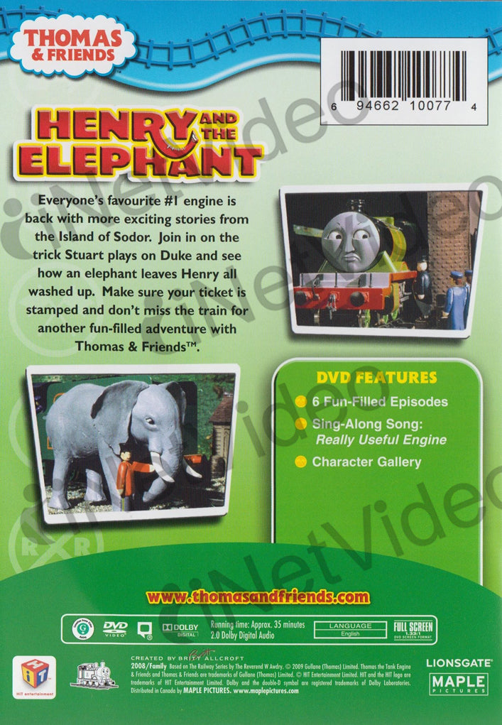 Thomas And Friends Henry And The Elephant