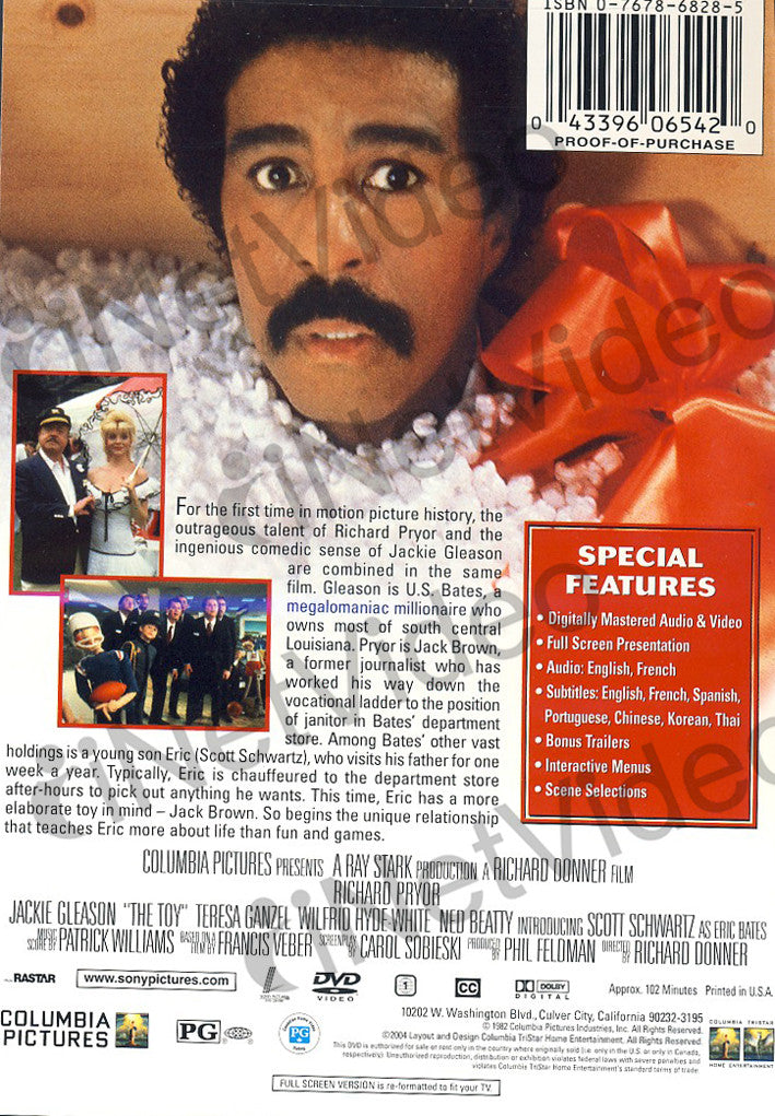 The Toy on DVD Movie