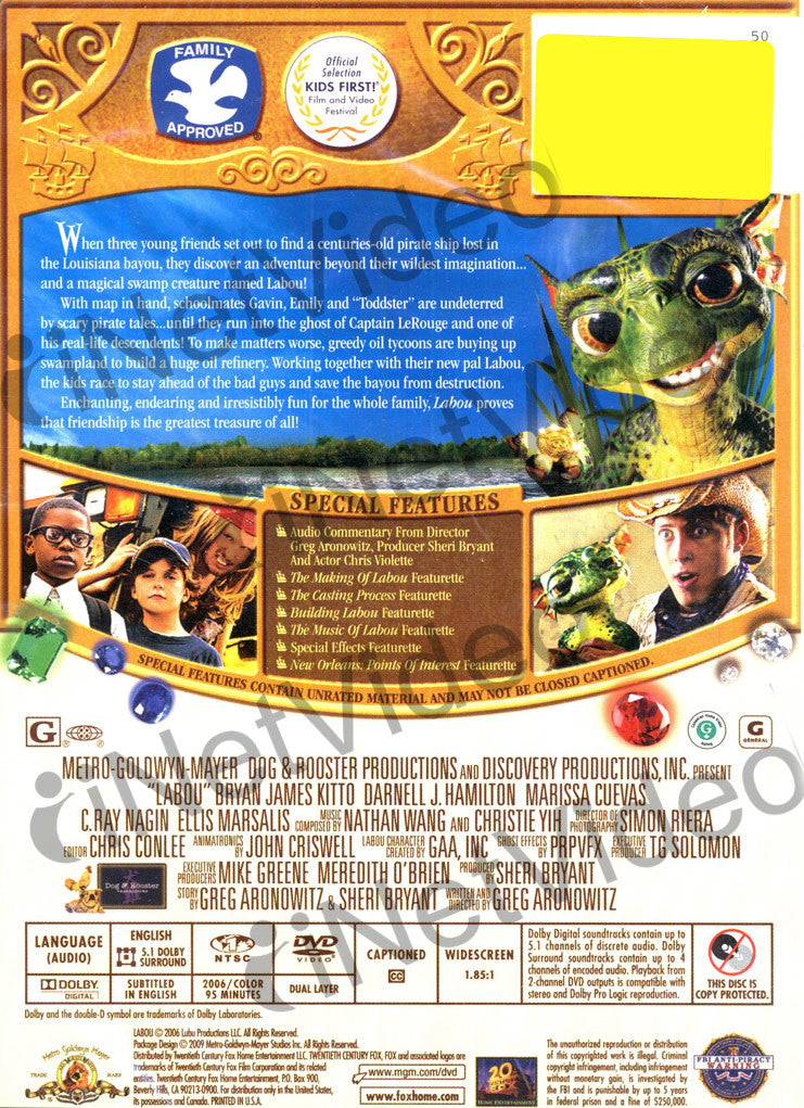 Labou on DVD Movie