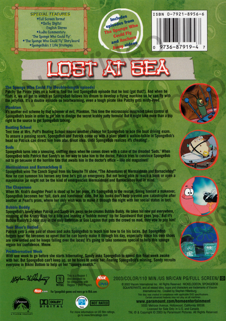Spongebob Lost At Sea