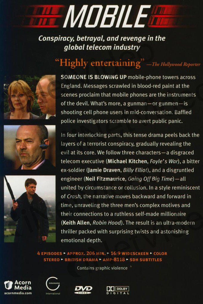 Mobile (Boxset) on DVD Movie