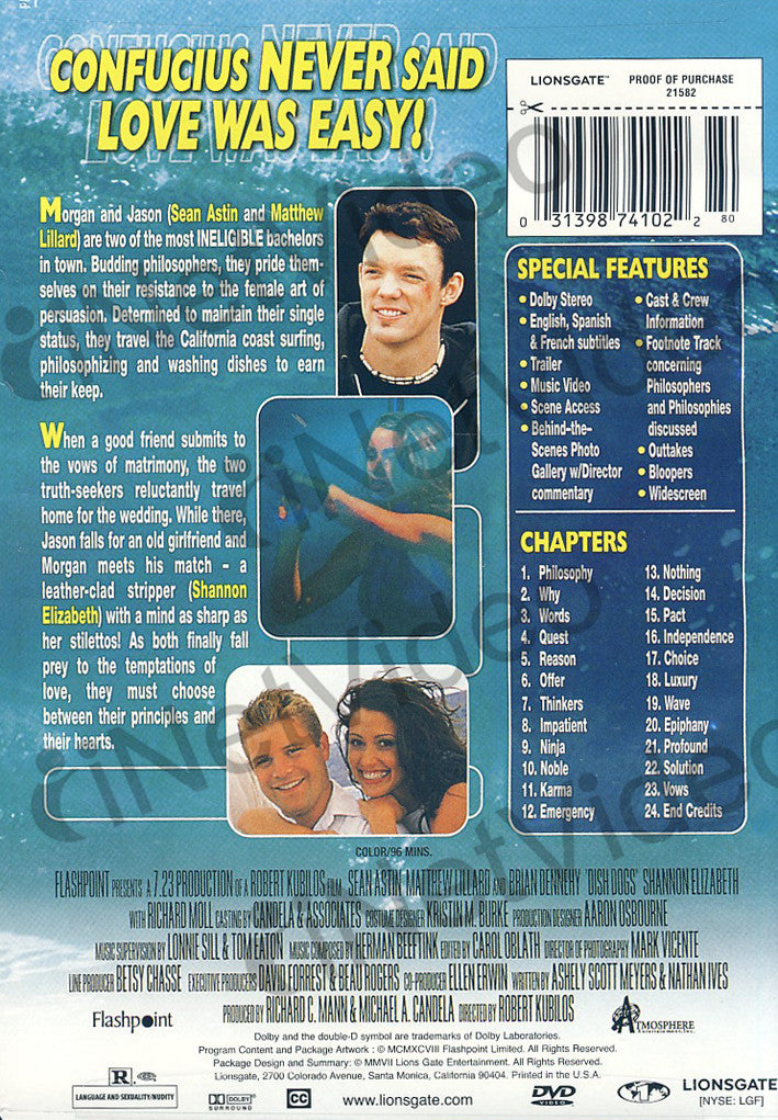 Dish Dogs on DVD Movie