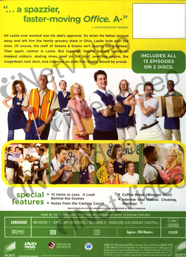 10 Items or Less - The Complete Seasons One And Two (1 And 2) (Boxset ...