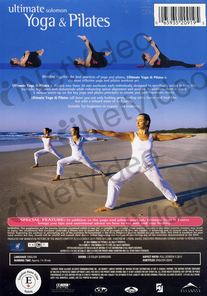 Louise Solomon's Yoga And Pilates - Ultimate on DVD Movie