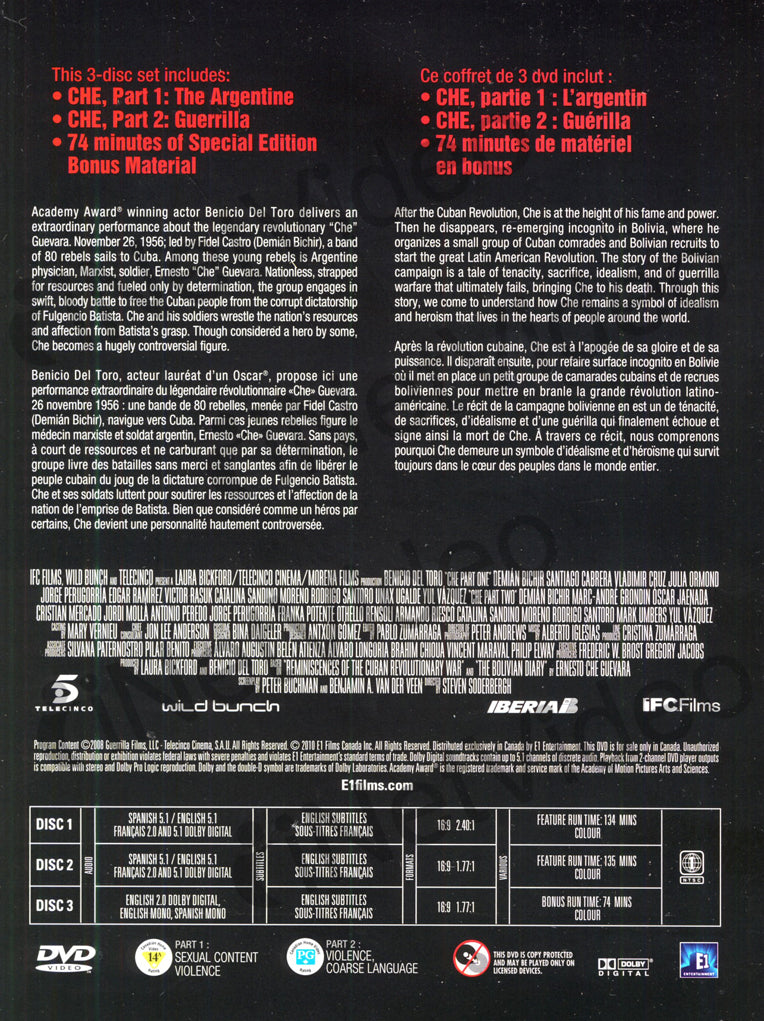 Che Collector's Edition (Boxset) (Billingual) on DVD Movie