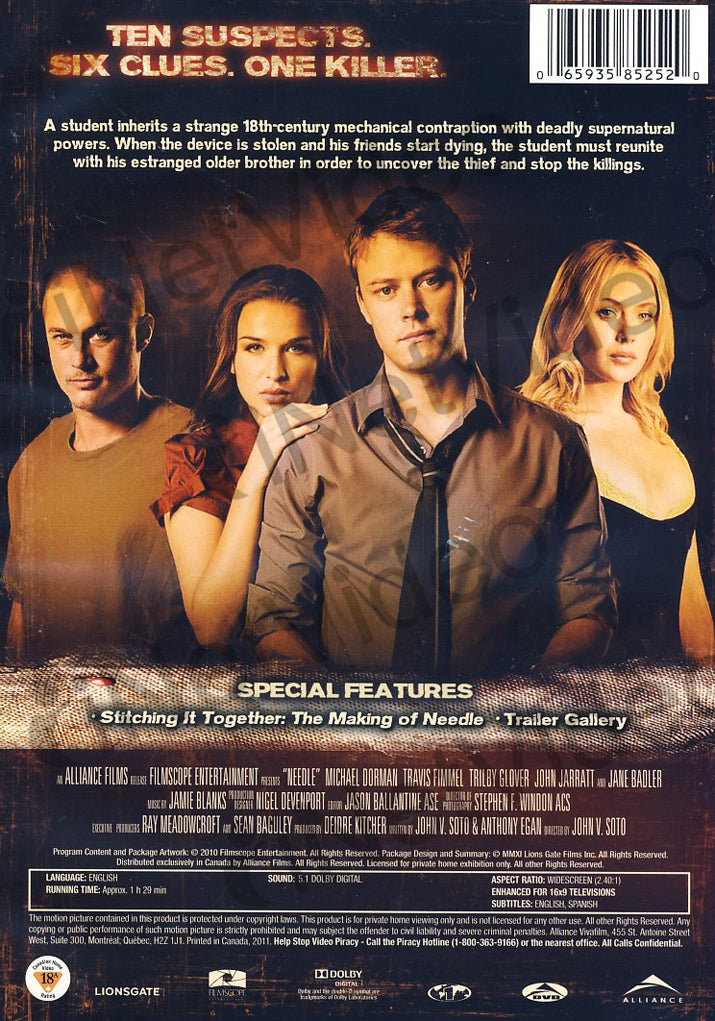 Needle on DVD Movie