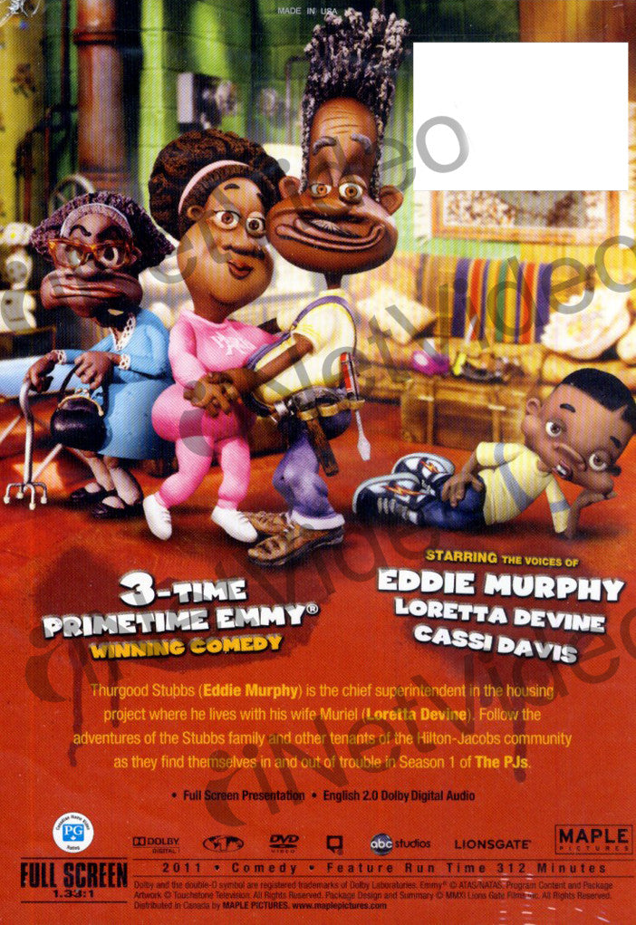 The PJ s - Season One (1) (MAPLE) on DVD Movie