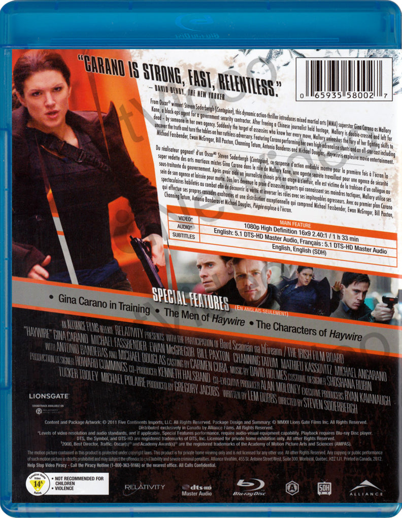 Haywire(Bilingual)(Blu-ray) on BLU-RAY Movie