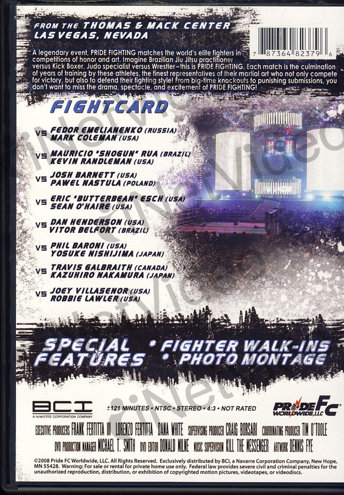 Pride FC - 32 - The Real Deal on DVD Movie