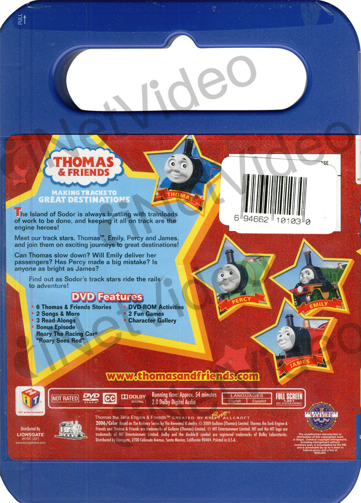 Thomas And Friends - Track Stars (Kids Case) on DVD Movie