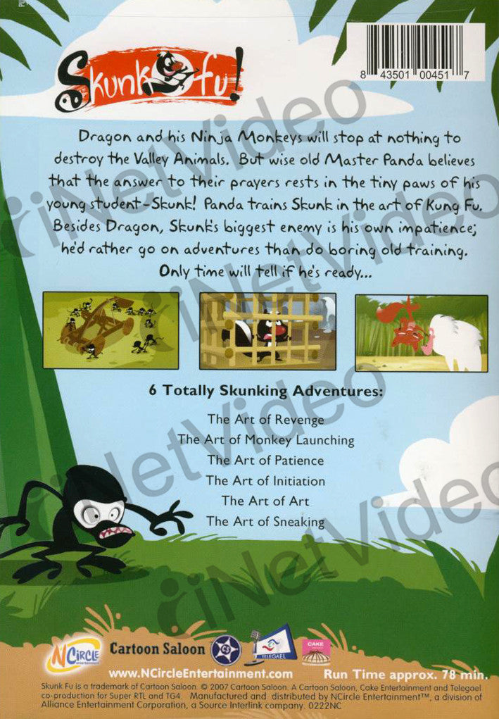 Skunk Fu - The Art of Monkey Launching on DVD Movie