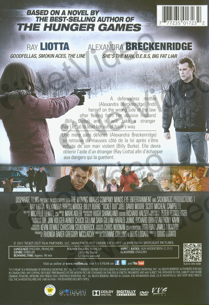 Ticket Out (Bilingual) on DVD Movie