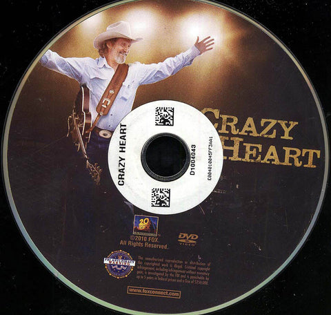 Crazy Heart (Disc Only) on DVD Movie