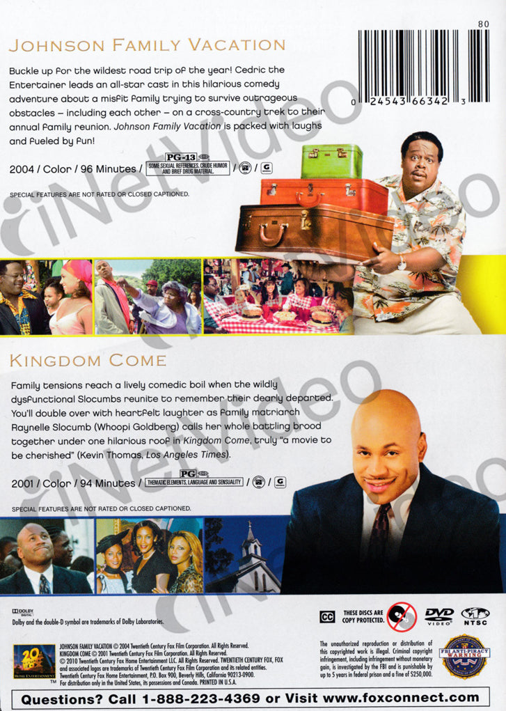 Johnson Family Vacation / Kingdom Come on DVD Movie