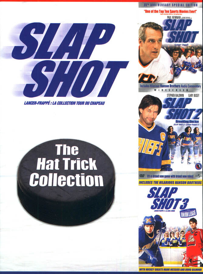 Slap Shot Hat Trick Collection - Triple Feature (Bilingual) (Boxset) on ...