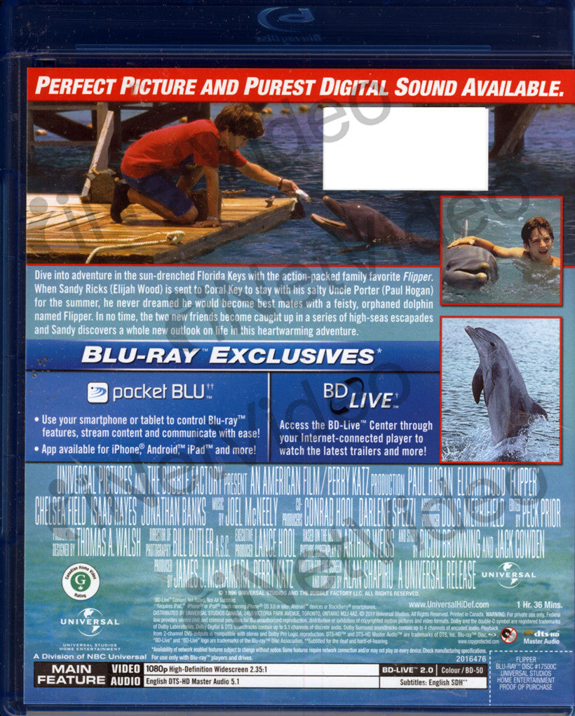 Flipper (Blu-ray) on BLU-RAY Movie