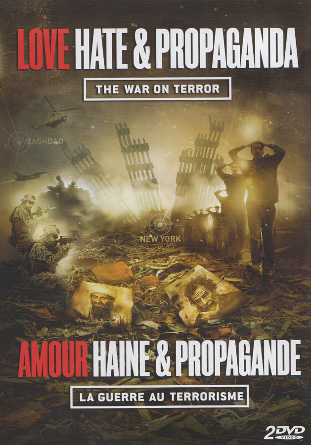 Love, Hate & Propaganda - War On Terror (Bilingual) on DVD Movie