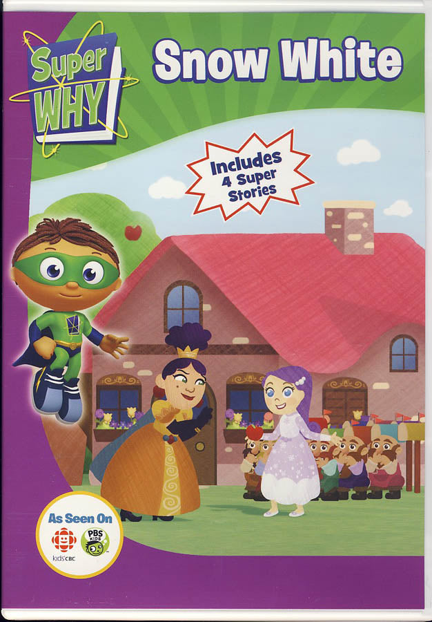 Super Why - Snow White on DVD Movie