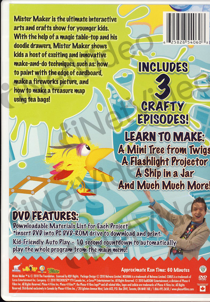 Mister Maker - Let's Make It! on DVD Movie