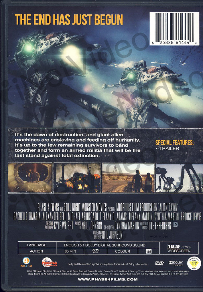 Alien Dawn on DVD Movie