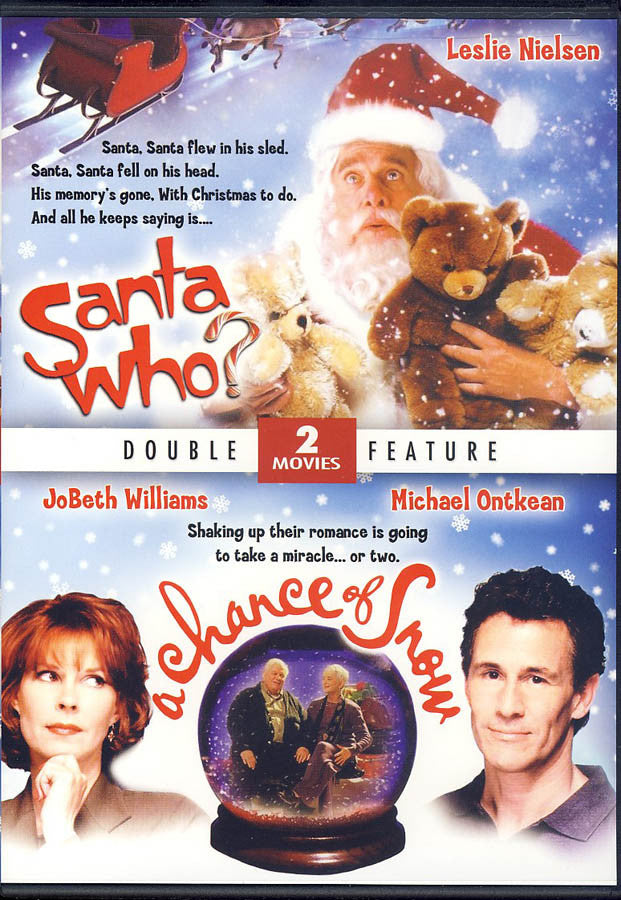 Santa Who / A Chance of Snow (Christmas Double Feature) on DVD Movie