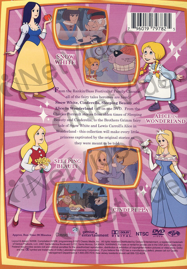 The Princess Collection on DVD Movie