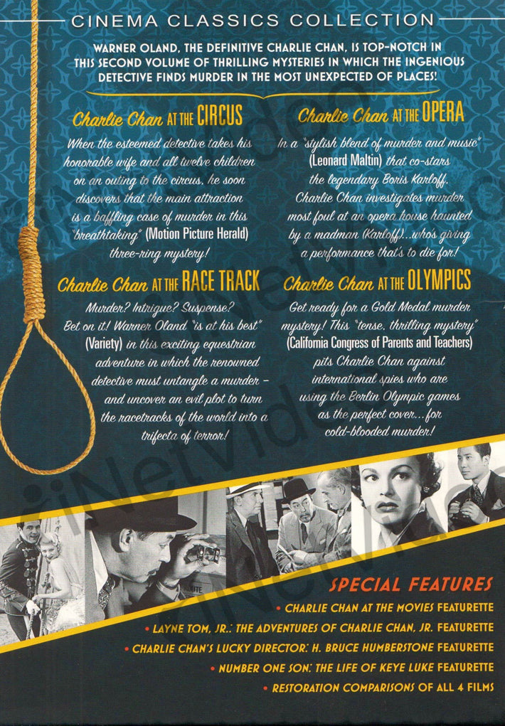 Charlie Chan Collection - Vol. 2 (Boxset) on DVD Movie