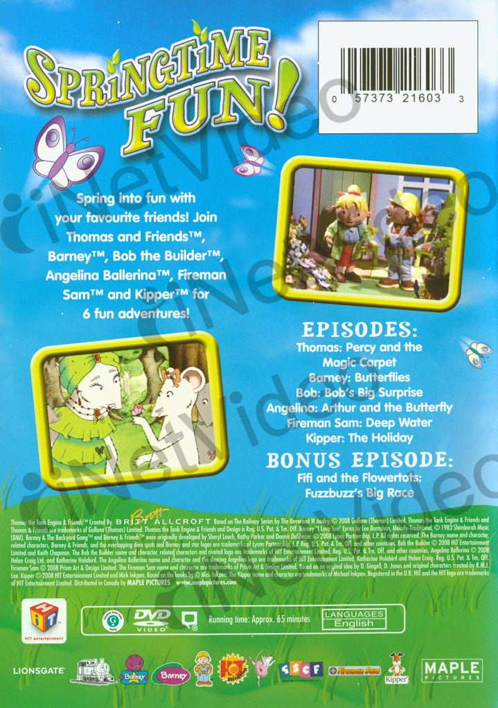 Springtime Fun! (HIT Favorites) on DVD Movie