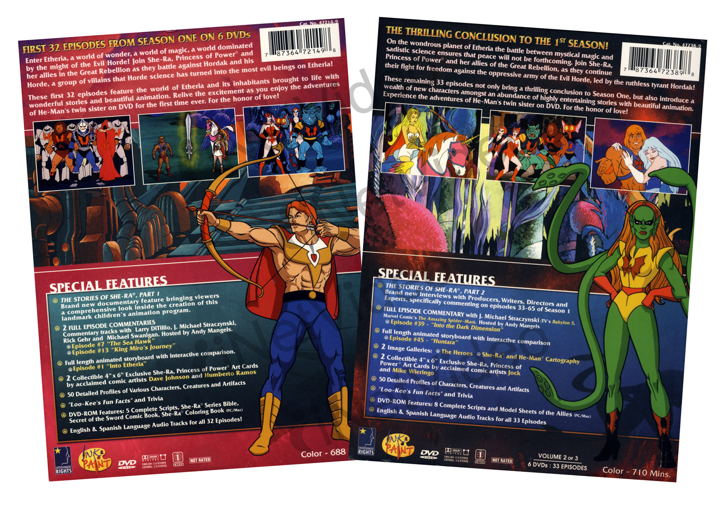 She-Ra - Princess of Power - Complete Season One - Volume 1 & 2 (2 Pack ...