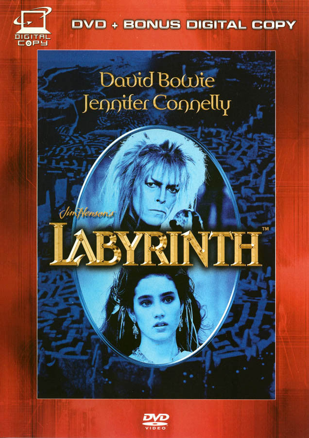Labyrinth (Red Cover) (DVD + Digital Copy) on DVD Movie