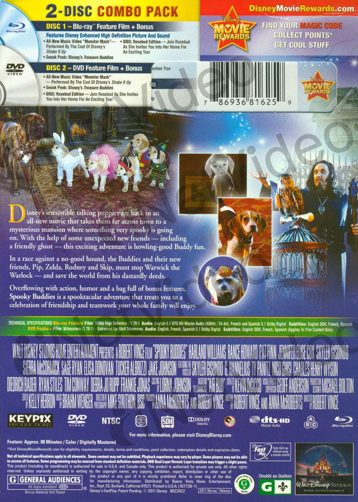 Spooky Buddies Dvd Cover