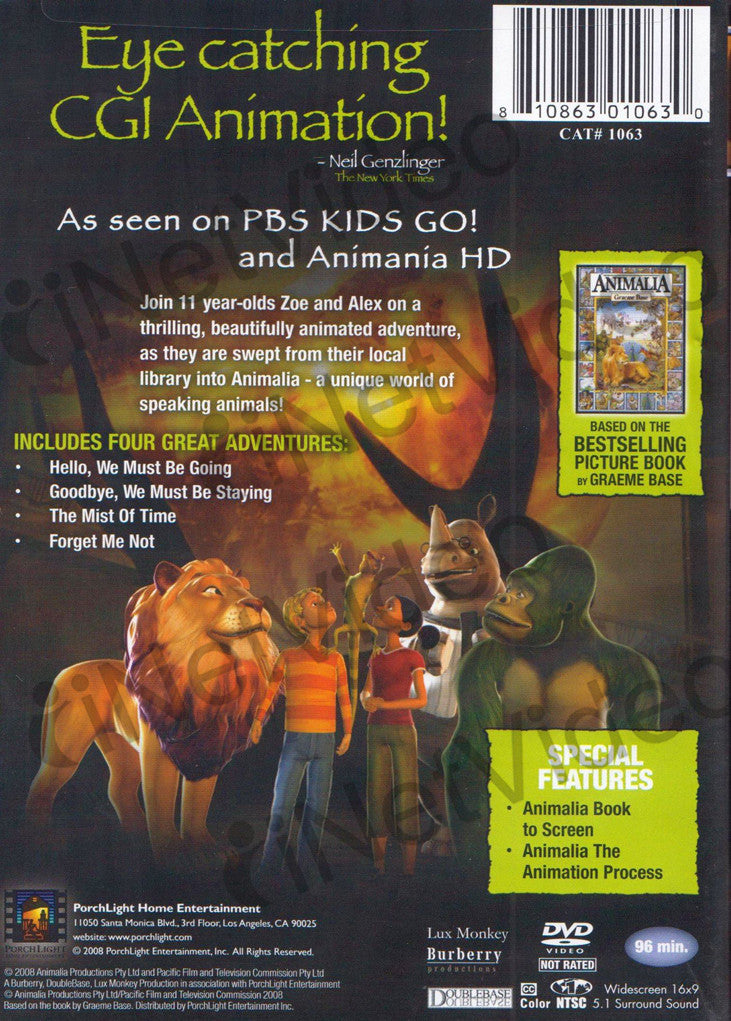 Animalia - Welcome to the Kingdom on DVD Movie