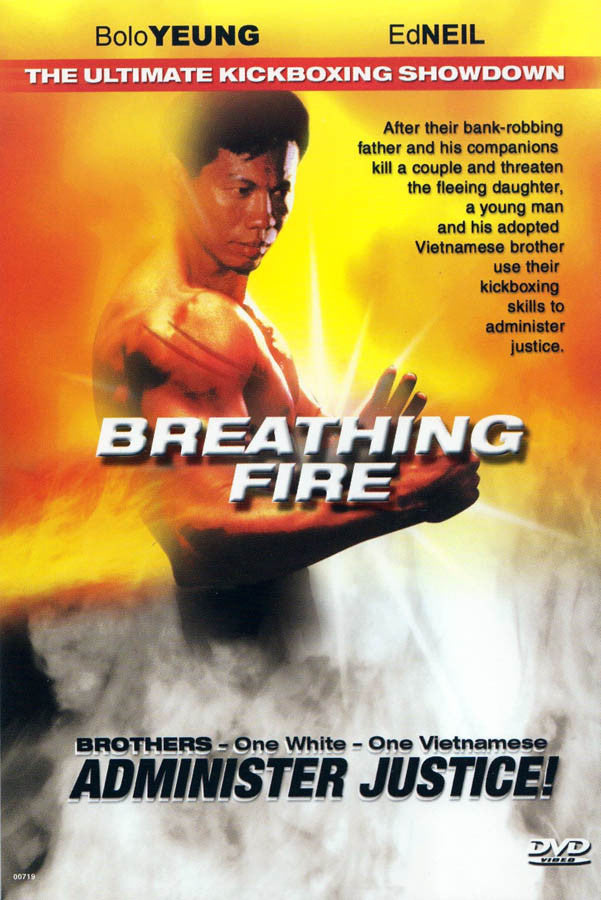 Breathing Fire (Bolo Yeung) on DVD Movie