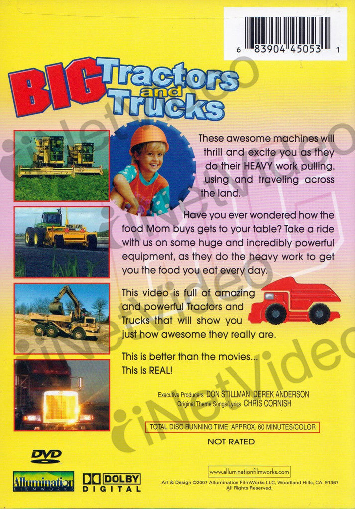 Big Tractors And Trucks (Double Feature) on DVD Movie