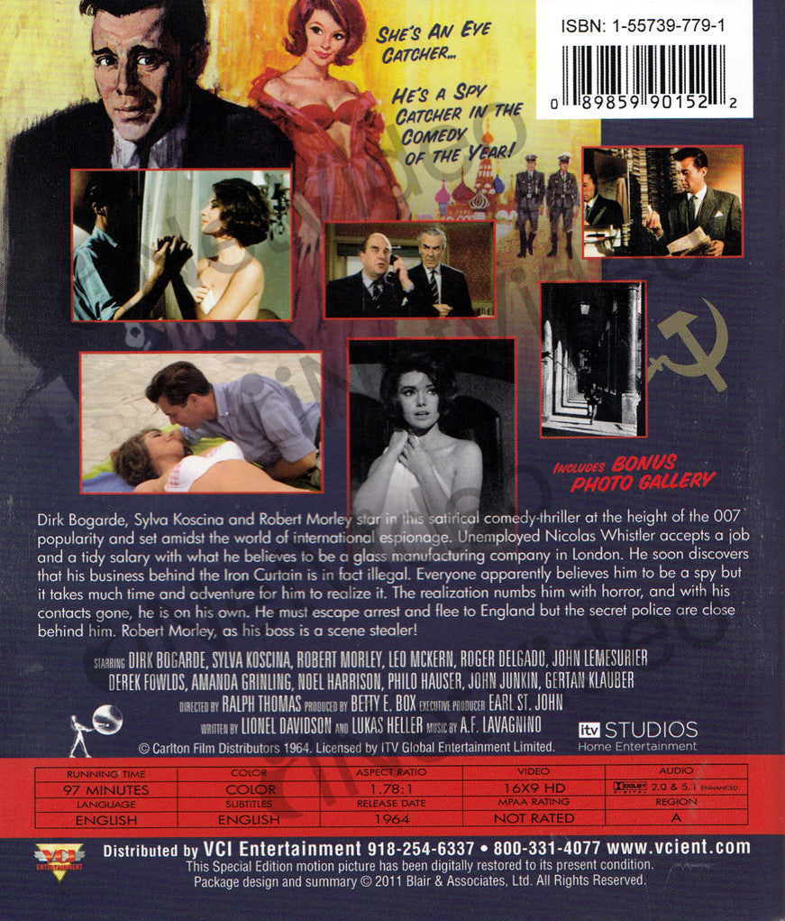 Agent 8 3/4 aka: Hot Enough For June (Blu-ray) on BLU-RAY Movie