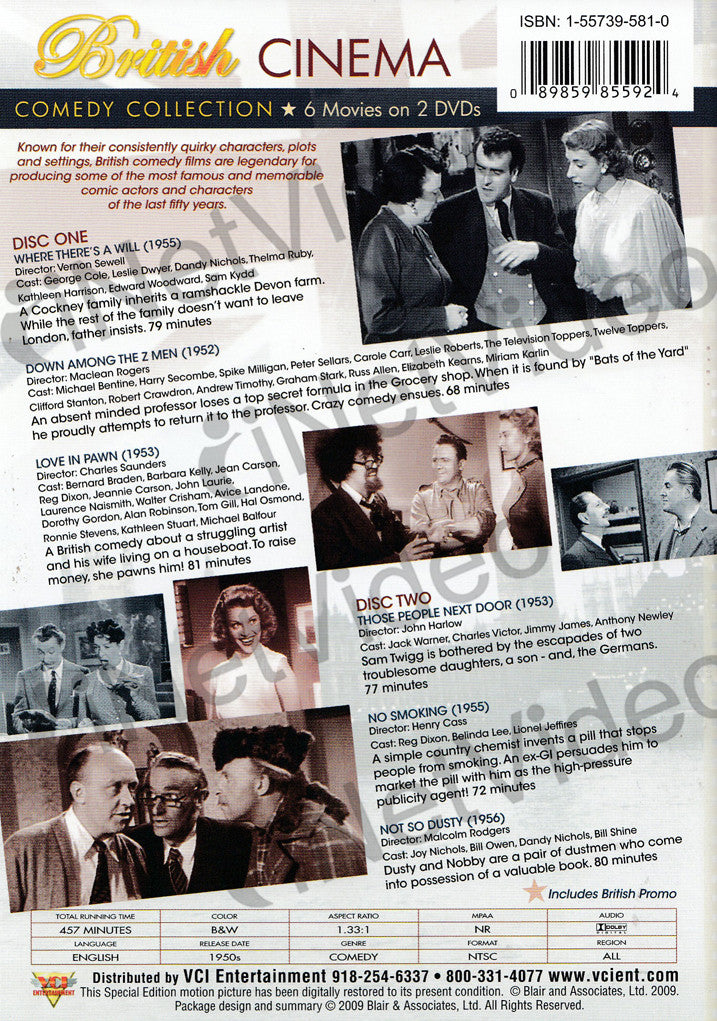 British Cinema - Comedy Collection (Boxset) on DVD Movie