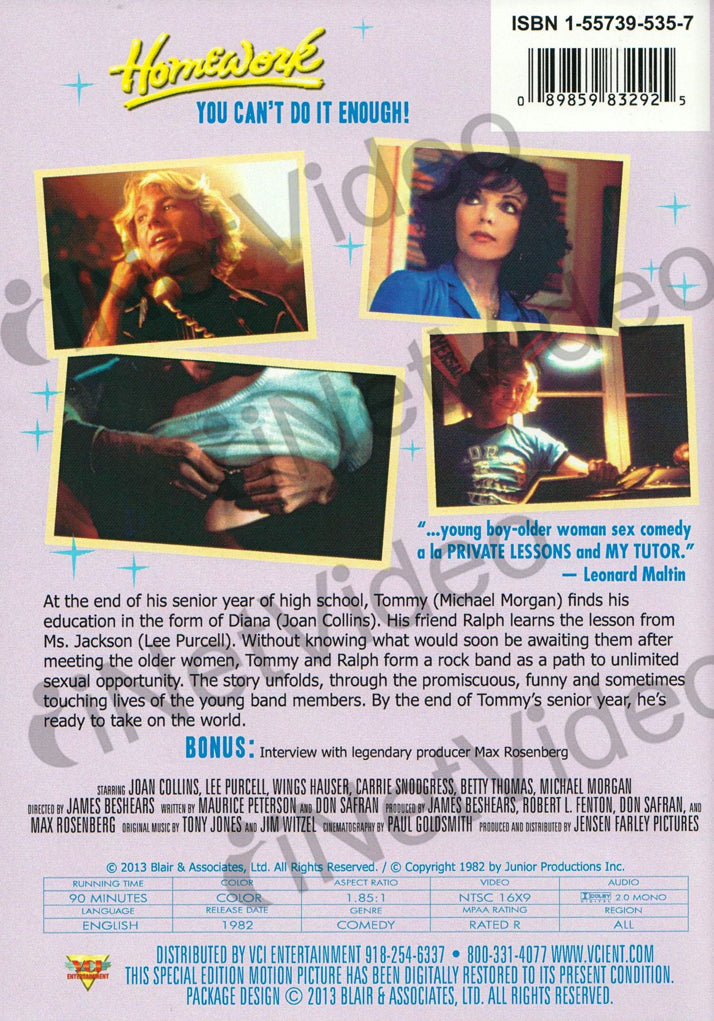 Homework on DVD Movie