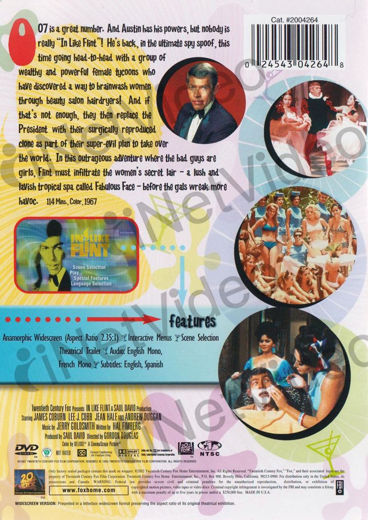 In Like Flint on DVD Movie